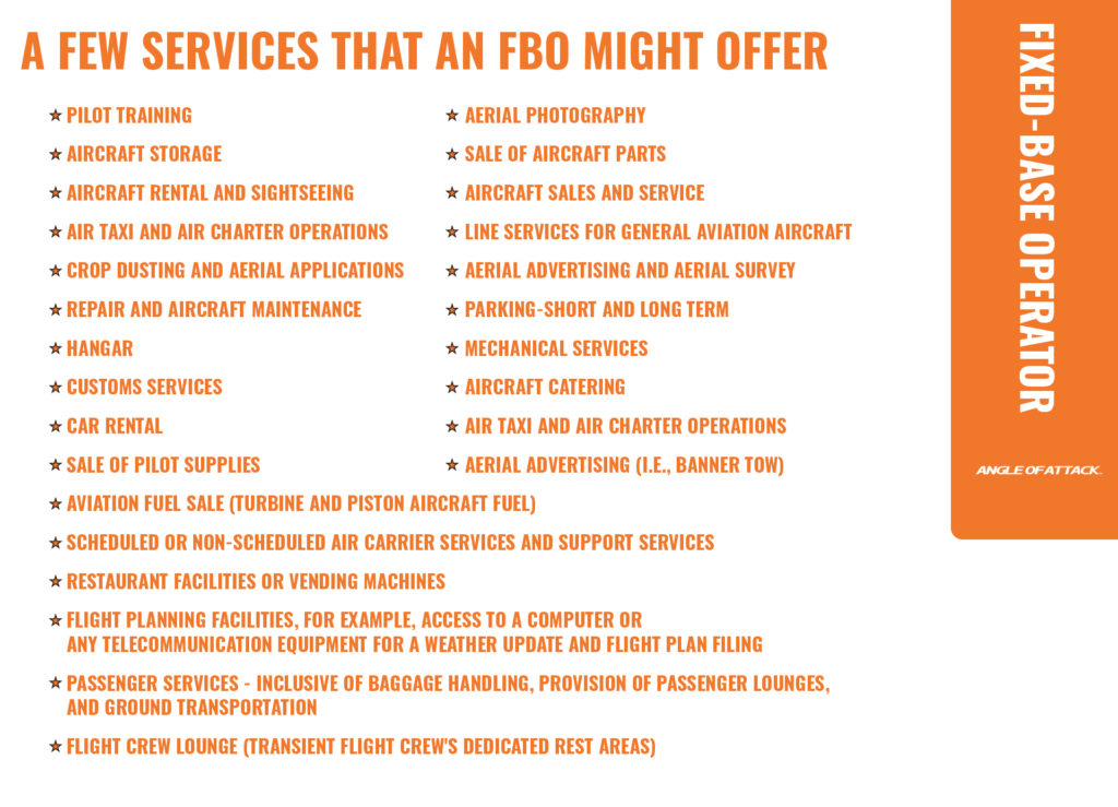 What is a Fixed-Base Operator?